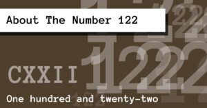 About The Number 122