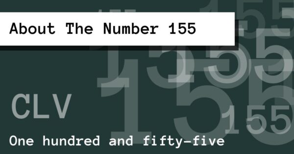About The Number 155