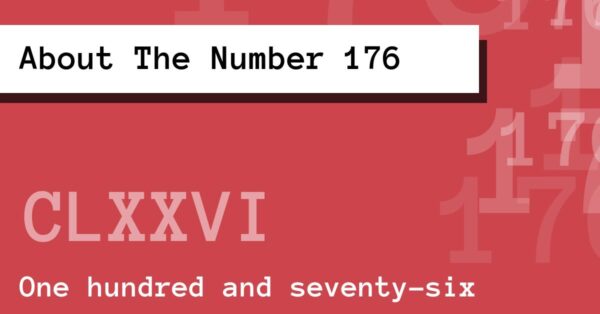 About The Number 176