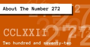 About The Number 272