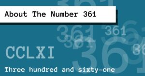 About The Number 361