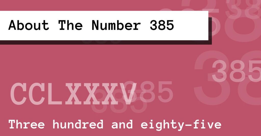 About The Number 58