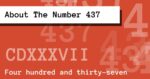 About The Number 437