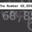 About The Number 67,890